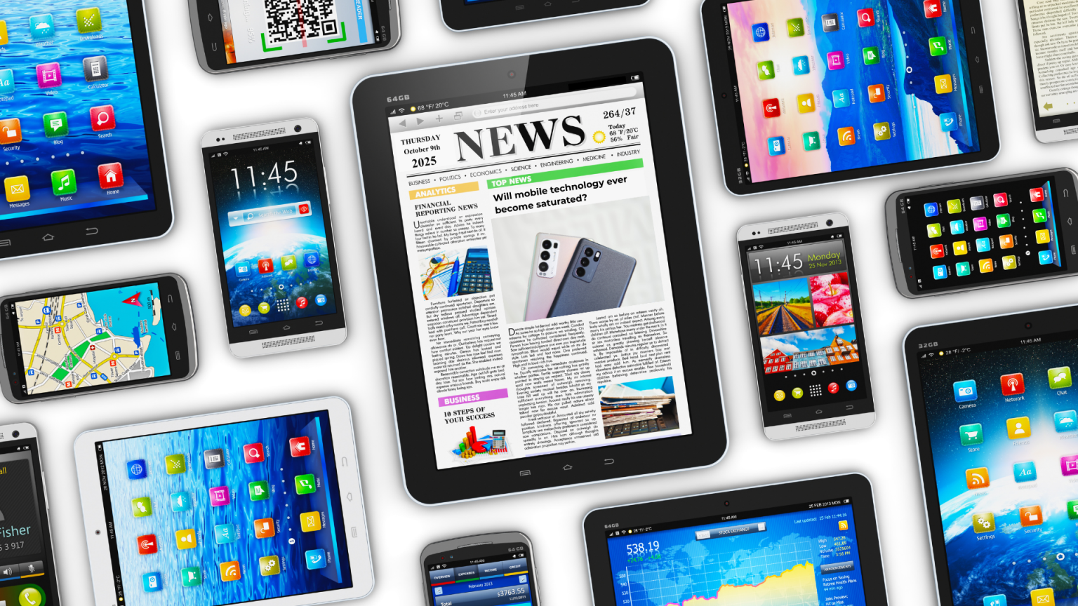 Will mobile technology ever become saturated? - Mind Spark Technologies